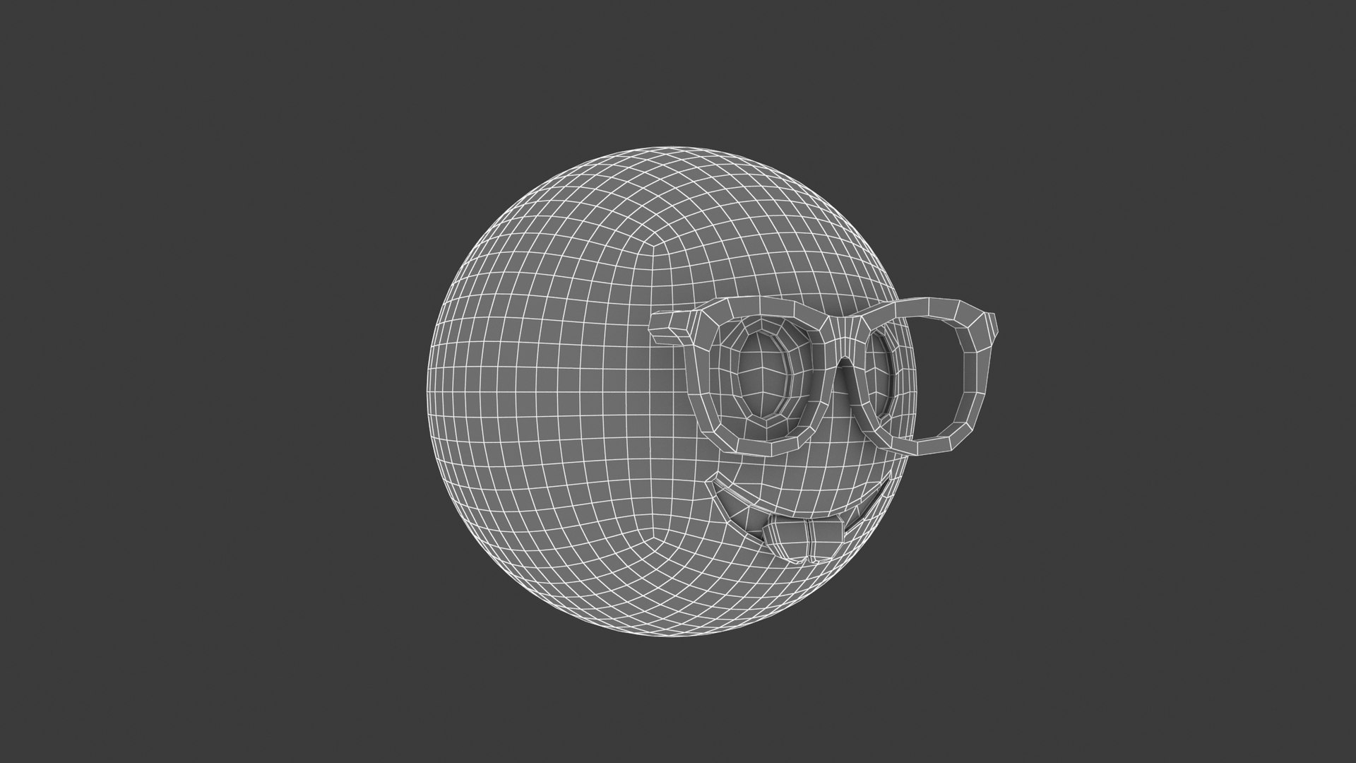 3D Apple Nerd Face - TurboSquid 1765186