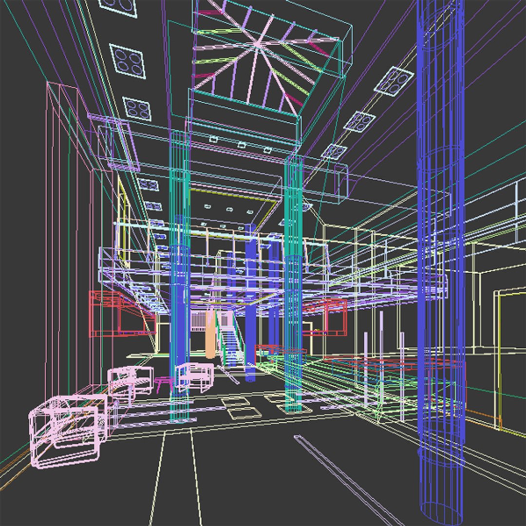 Office Lobby 3d Max