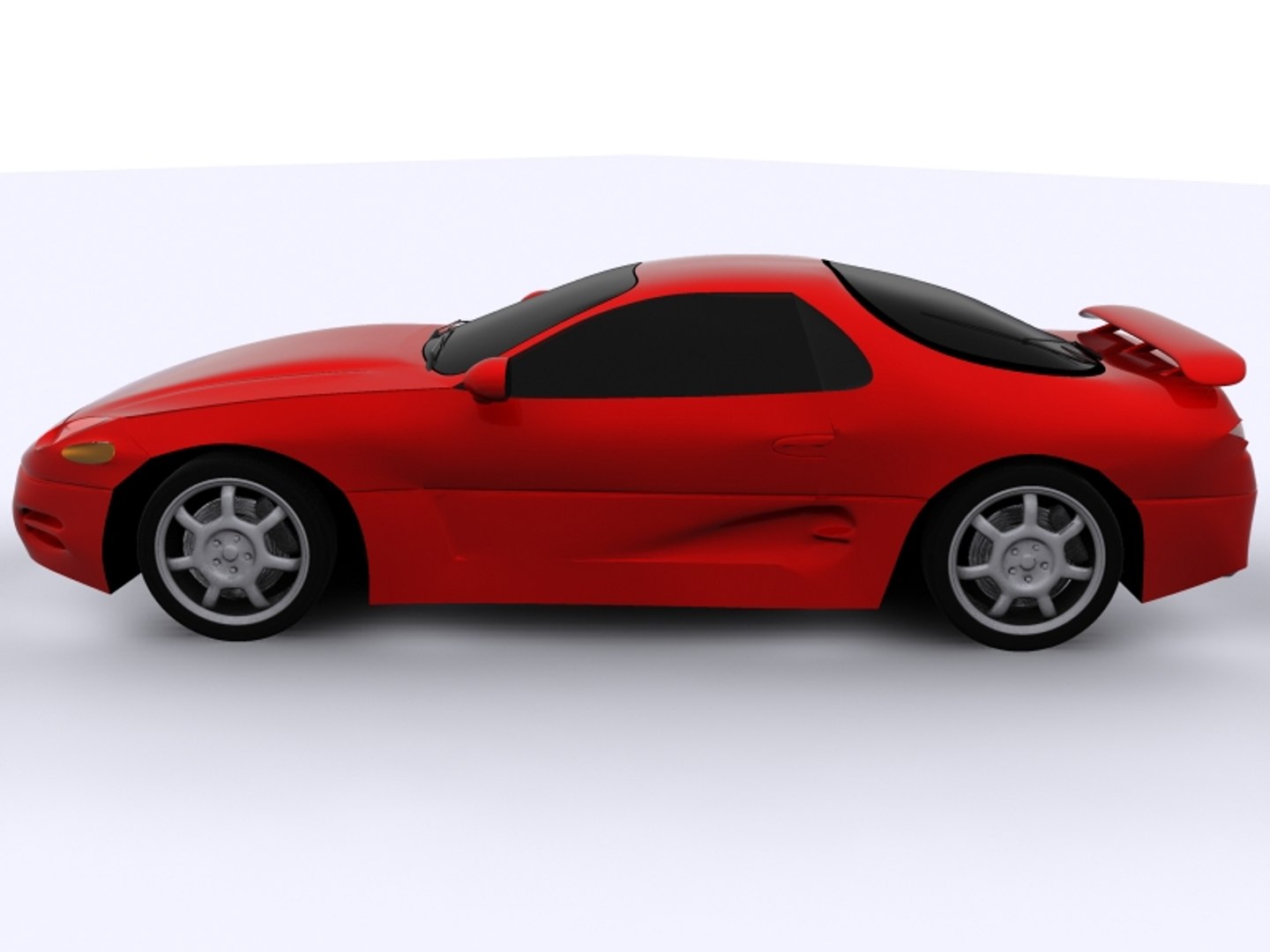 modeled 1994-1996 mitsubishi 3000gt 3d model