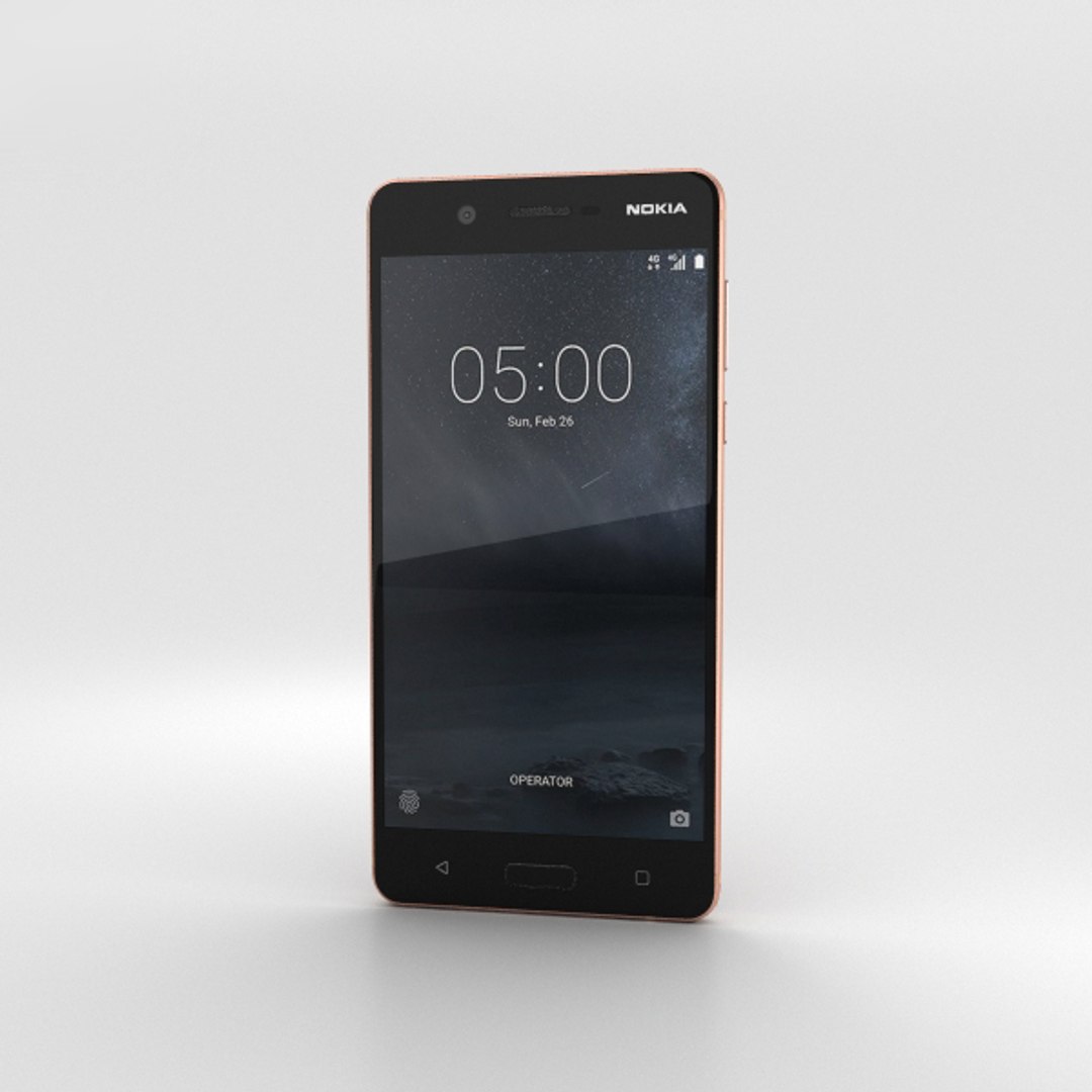 Nokia 5 copper 3D model - TurboSquid 1381869