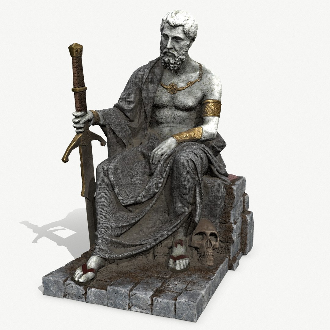 Man statue 3D model - TurboSquid 2066494