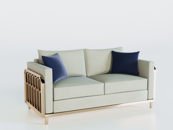 modelo 3d Sofá moderno 002 - TurboSquid 1732860