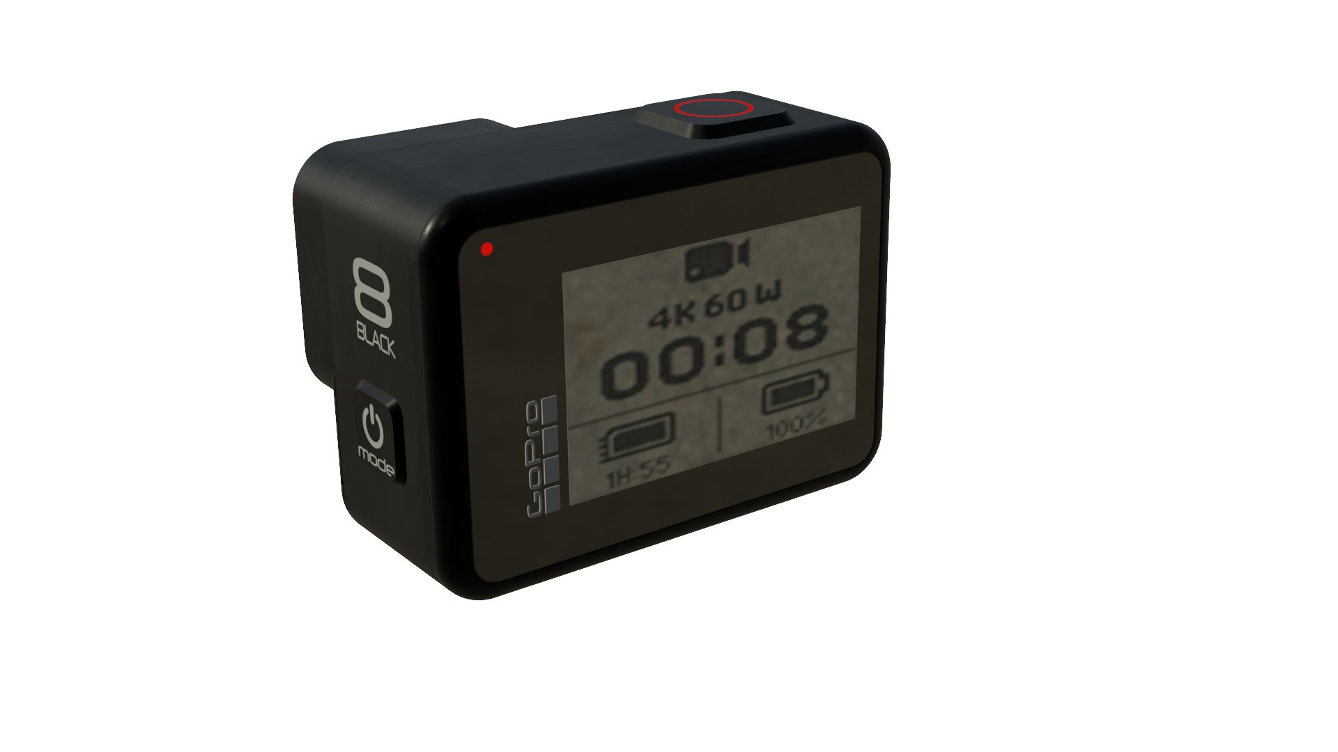 3D go pro hero 8 - TurboSquid 2083791