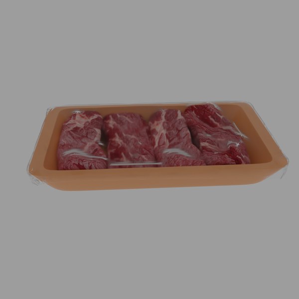 Meat Package 3D model - TurboSquid 1896669