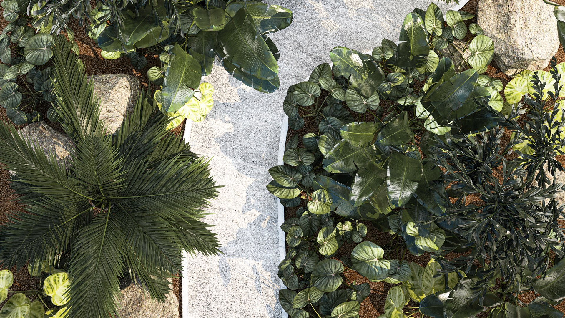 3D GARDEN 29032023 3D MAX 2015 - TurboSquid 2049732