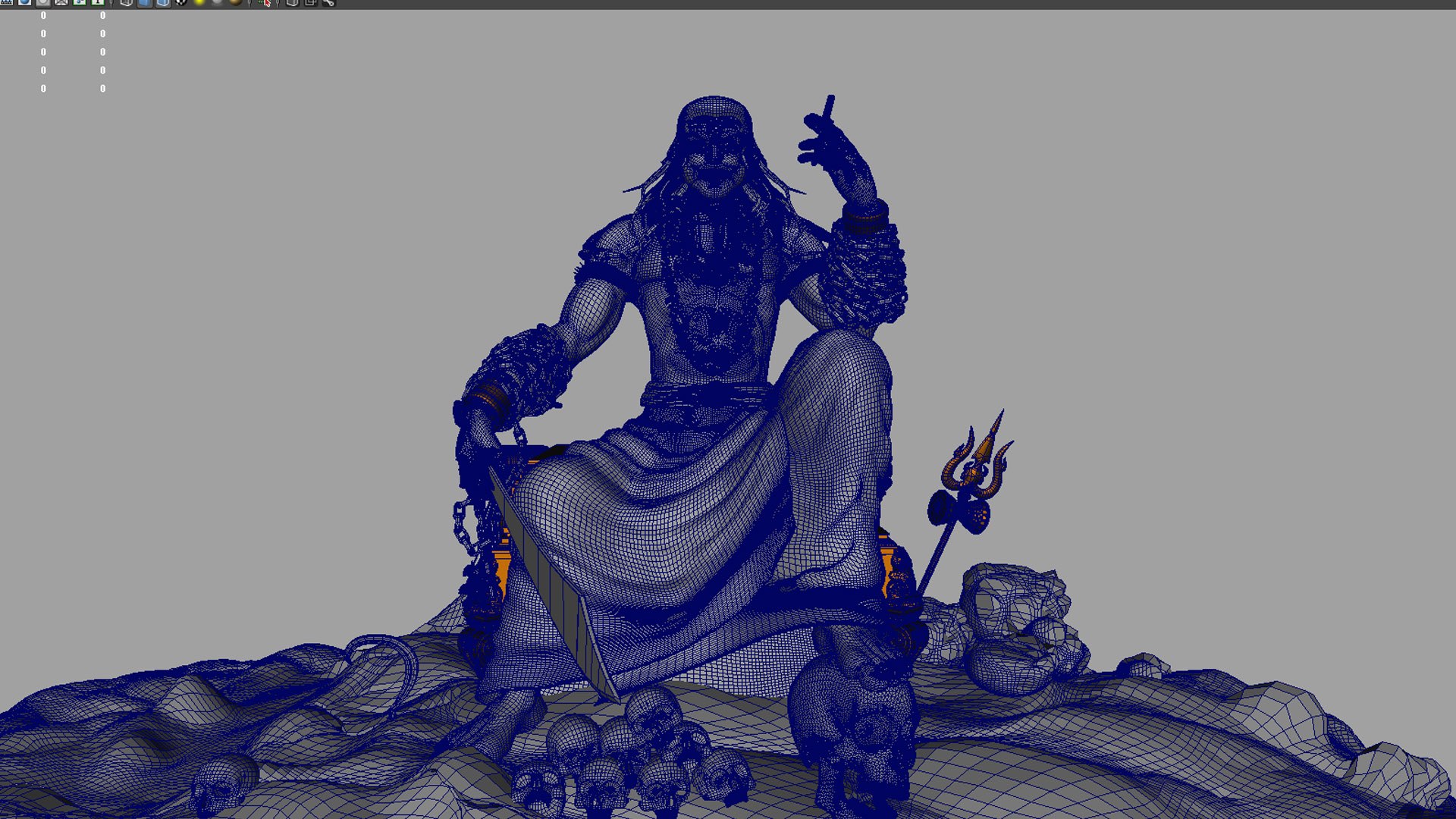 God Sangili Karuppan Karuppasamy 3D Model - TurboSquid 1629476