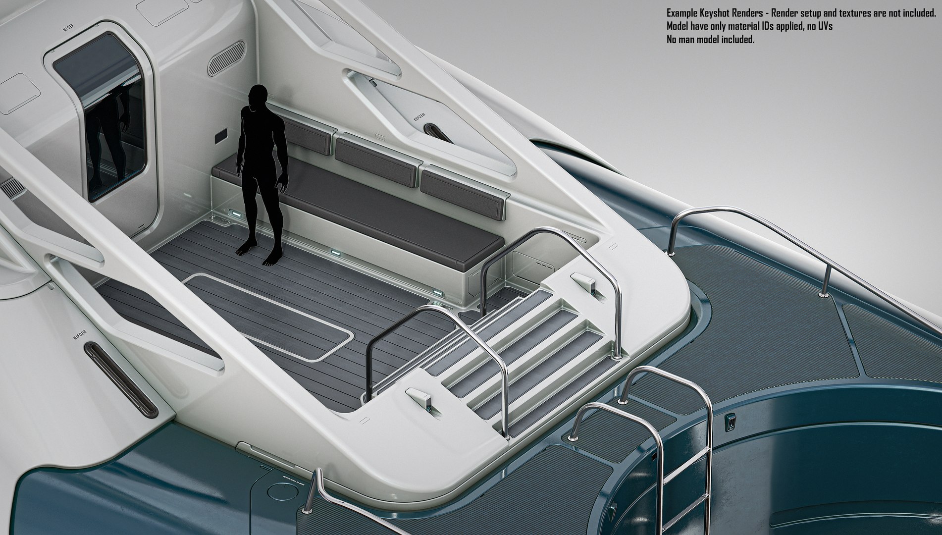 3D Aero Yacht - TurboSquid 1938323