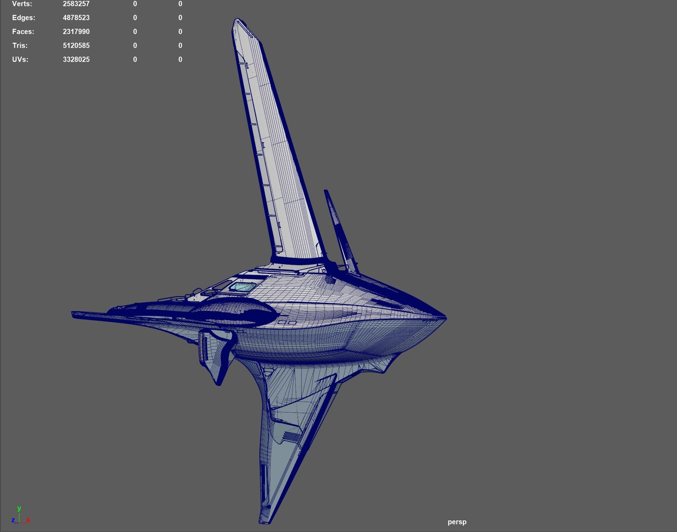 3D Aero Yacht - TurboSquid 1938323