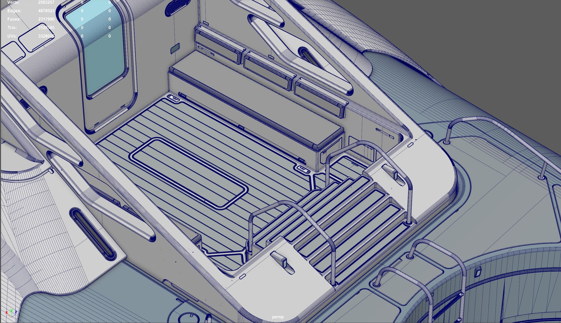 3D Aero Yacht - TurboSquid 1938323