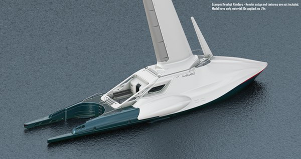 3D Aero Yacht - TurboSquid 1938323