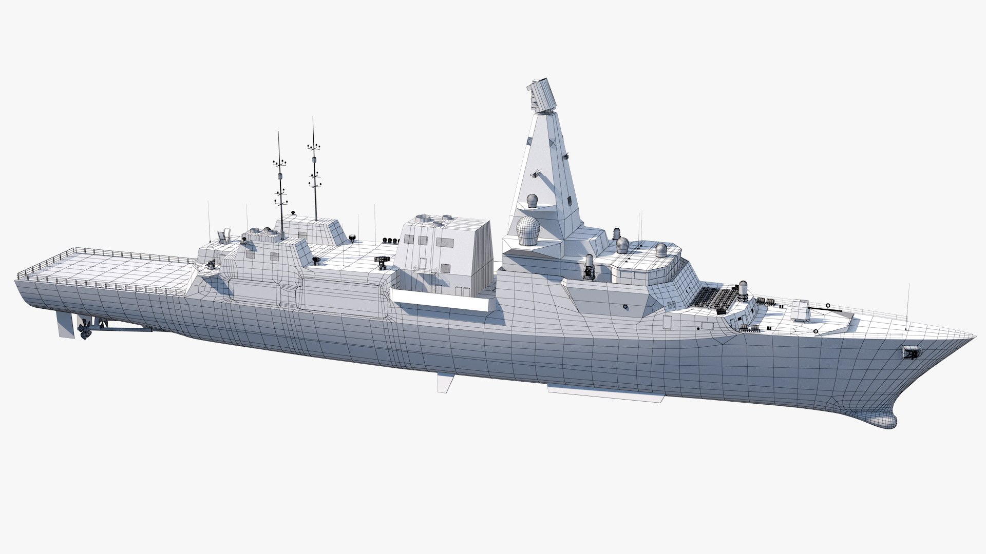 3D Type 26 City Class Frigate - TurboSquid 1756305