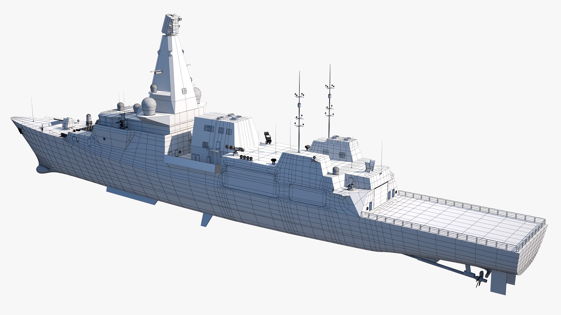 3D Type 26 City Class Frigate - TurboSquid 1756305
