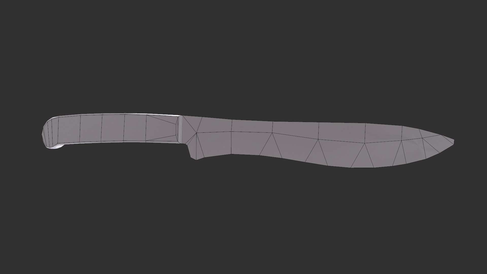 Free 3D Model Knife Low-poly PBR - TurboSquid 2152058