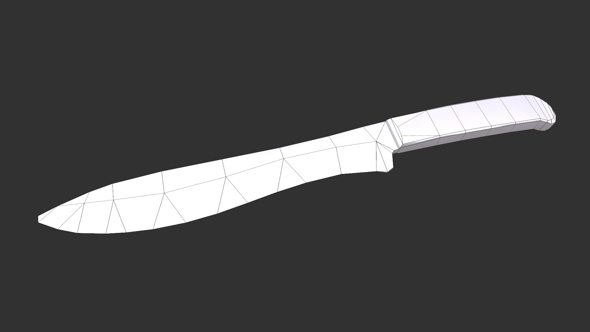 Free 3D Model Knife Low-poly PBR - TurboSquid 2152058