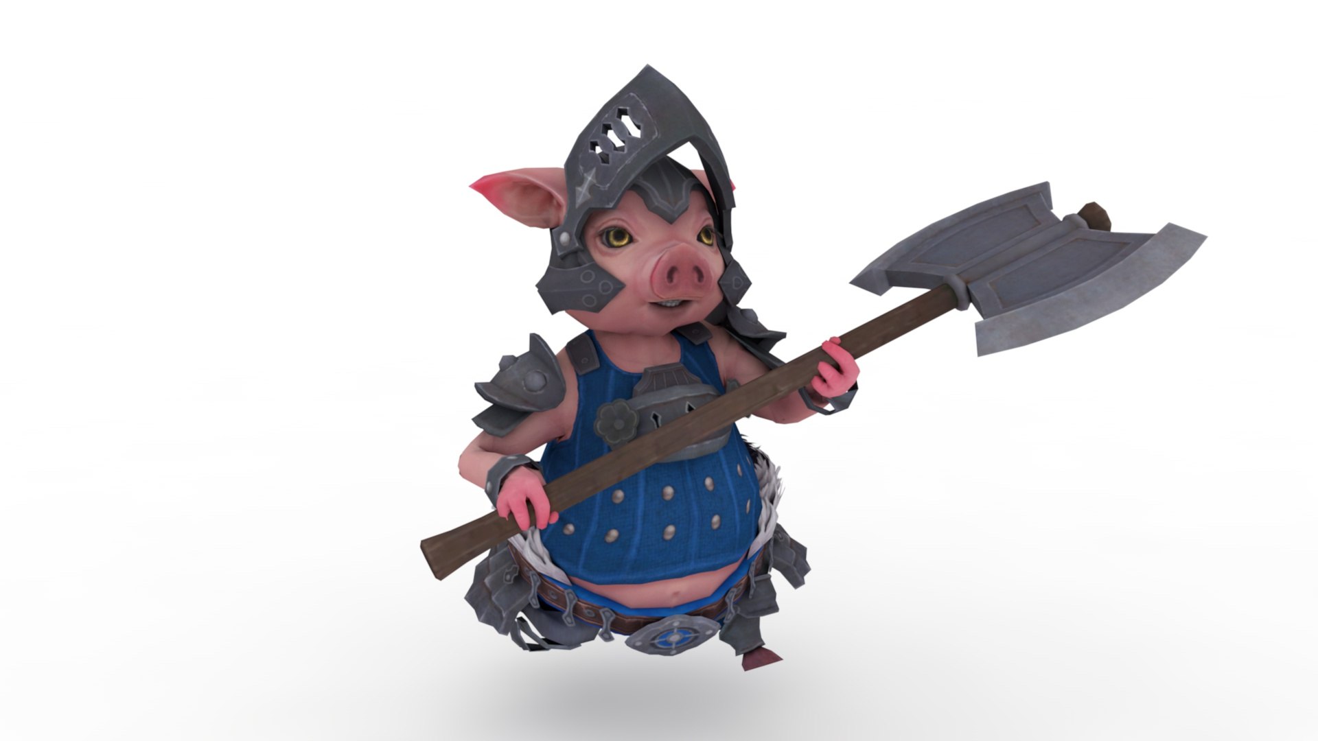 3D Pig Character - TurboSquid 1962827