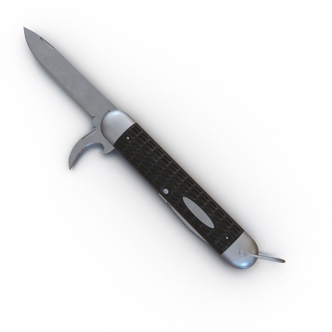 3d Model Pocket Knife Generic
