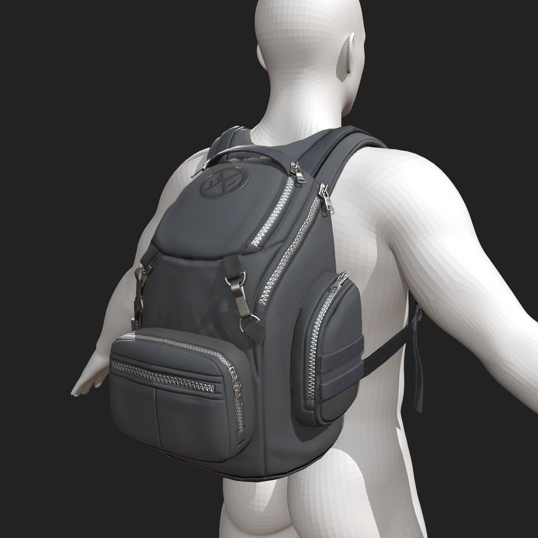 3D Fashion Bag Model - TurboSquid 1450351