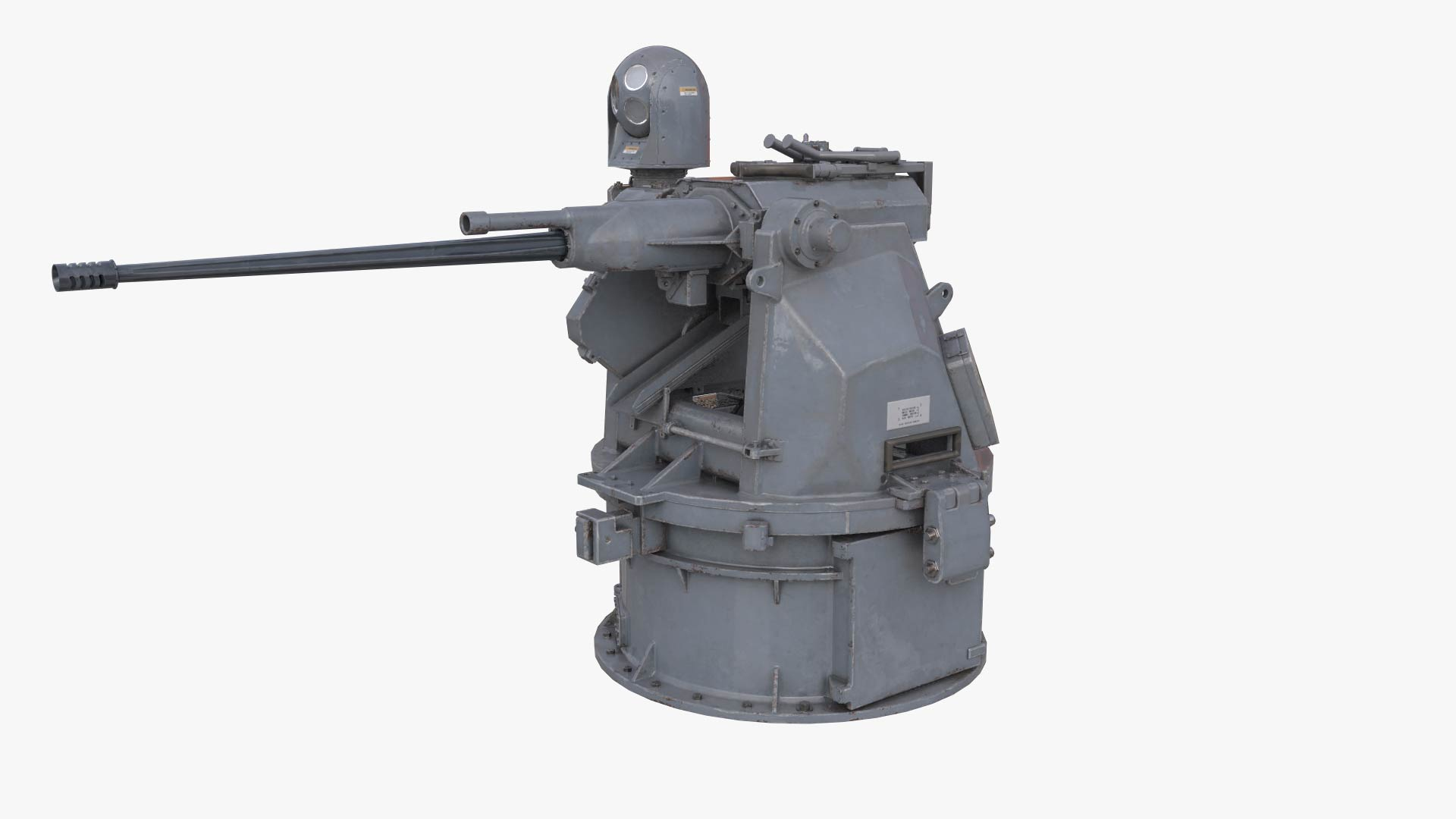 3D Model Sci-fi PBR Navy Close-In Defence Weapon System - TurboSquid ...
