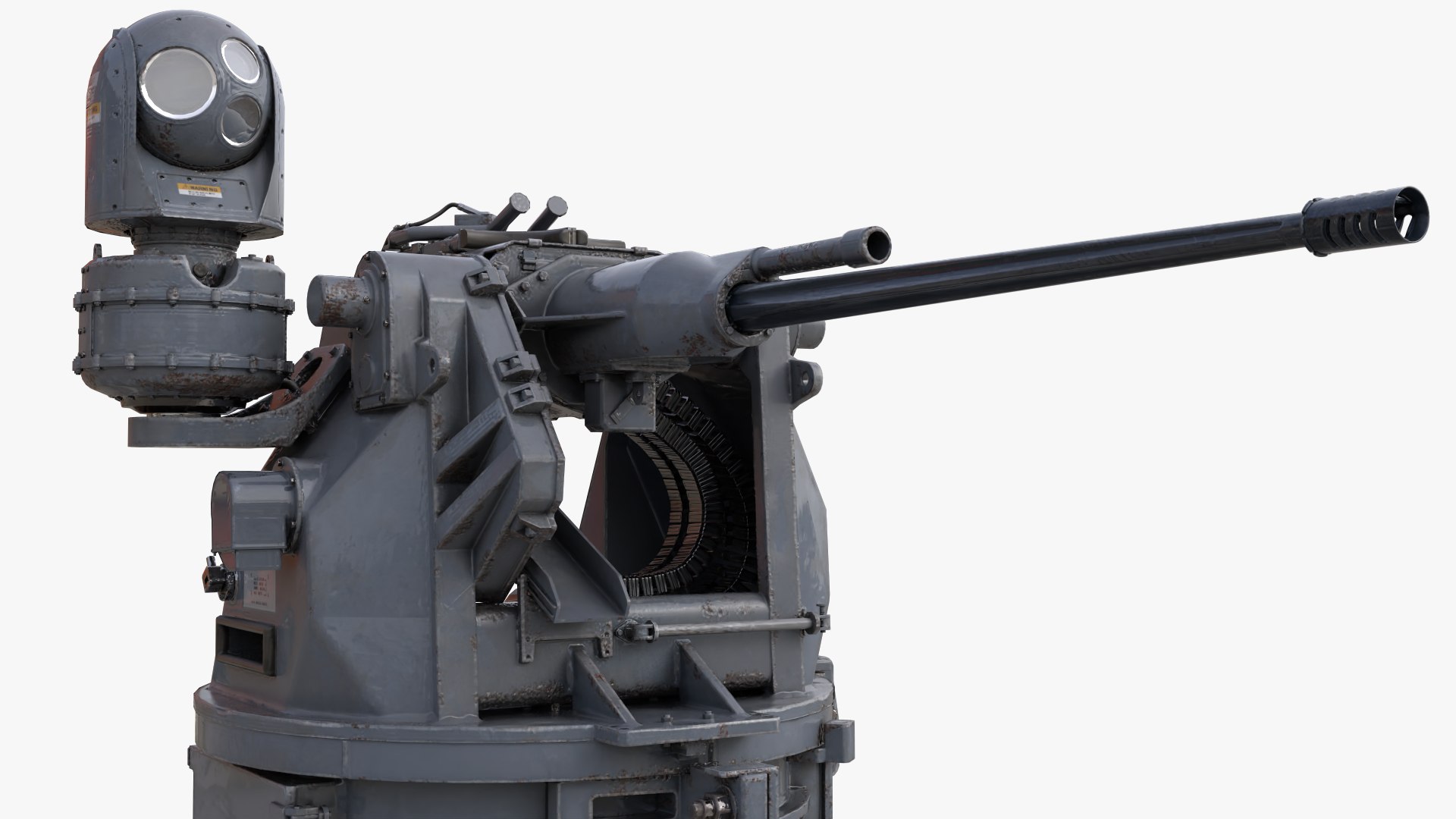 3D Model Sci-fi PBR Navy Close-In Defence Weapon System - TurboSquid ...