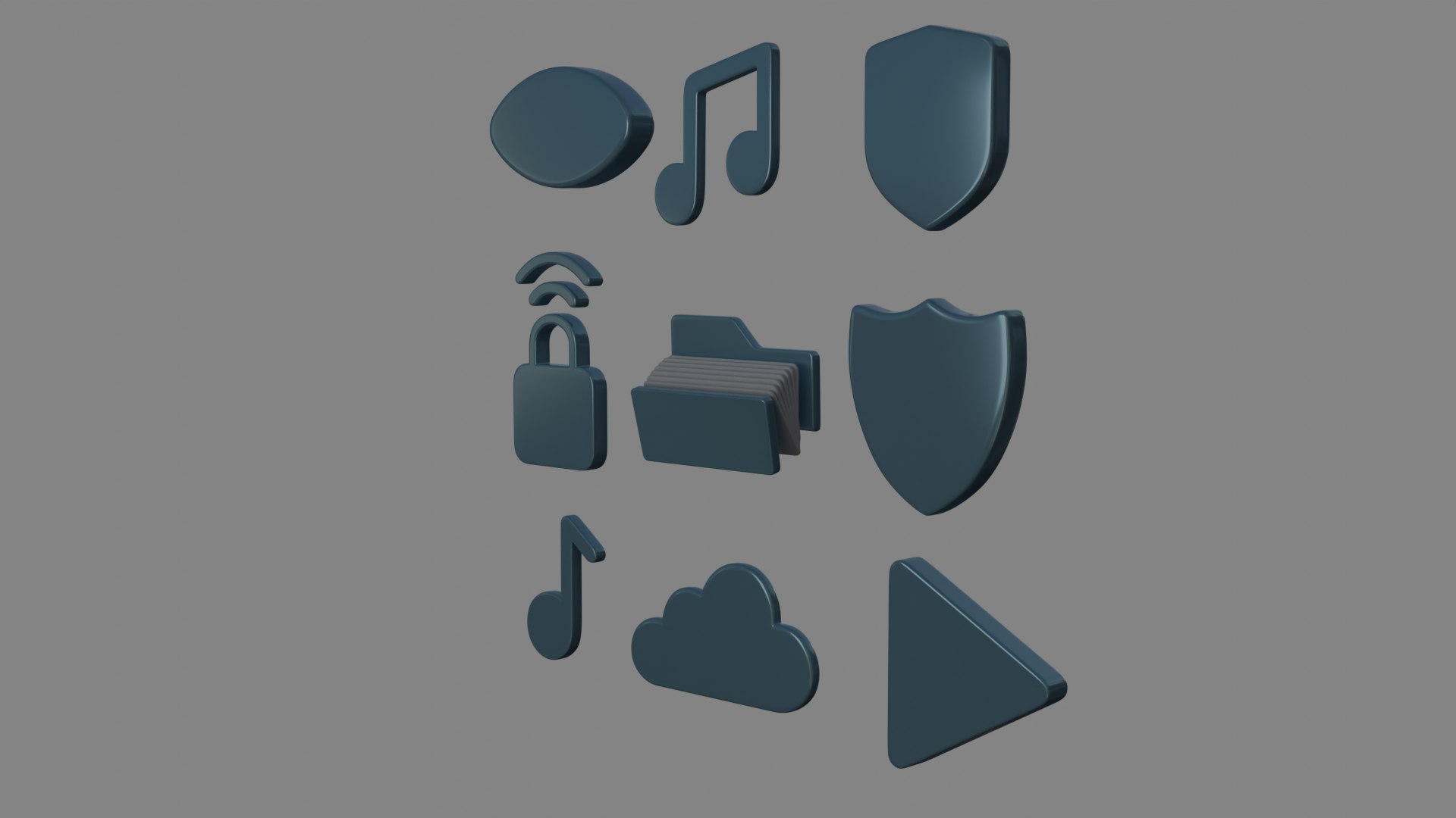 3D Model Icons - TurboSquid 2282858