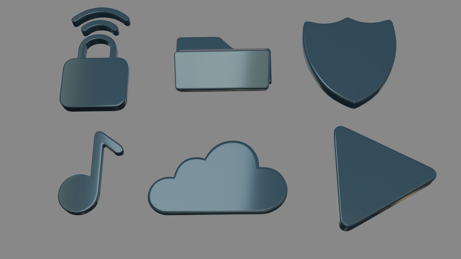 3D Model Icons - TurboSquid 2282858