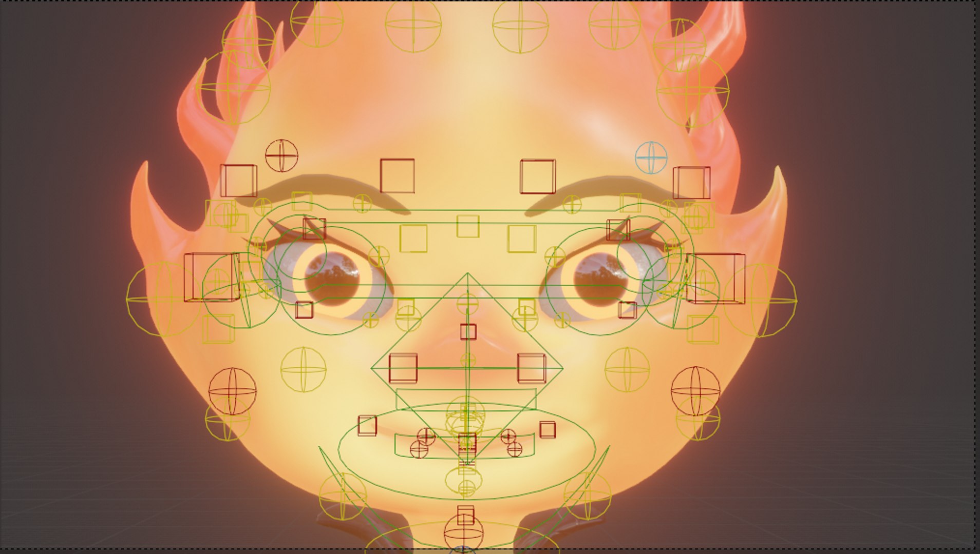 3D Ember Lumen Pixar Elemental Rigged Animation And Game Ready ...