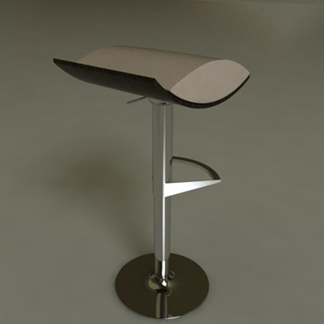 3d Model Bar Stool