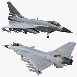 Chengdu J-10 3D 모델 다운로드 용 | TurboSquid