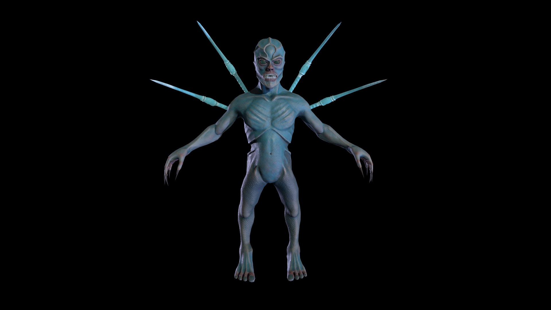 Alien Sorcerer 3D - TurboSquid 1753769