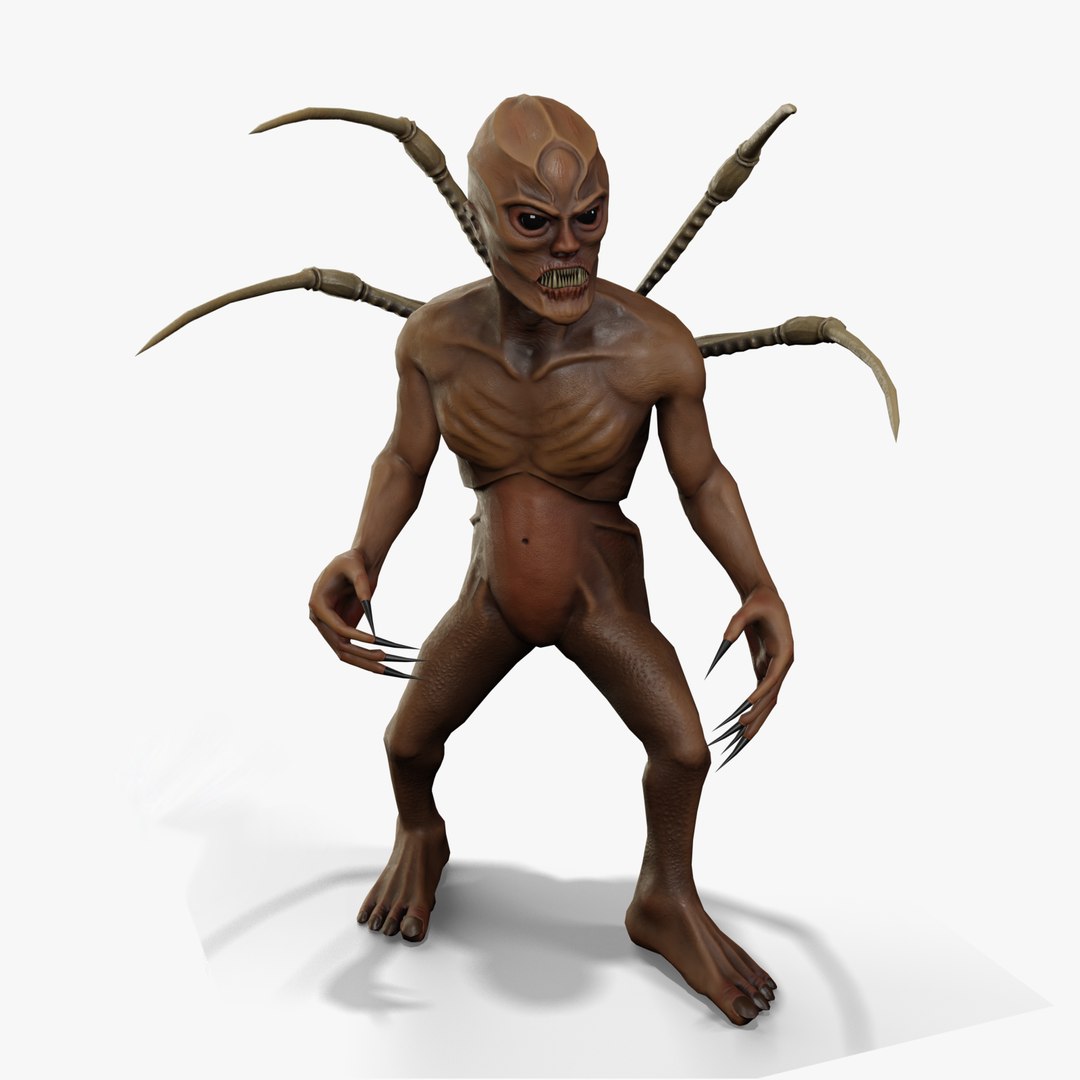 Alien Sorcerer 3D - TurboSquid 1753769