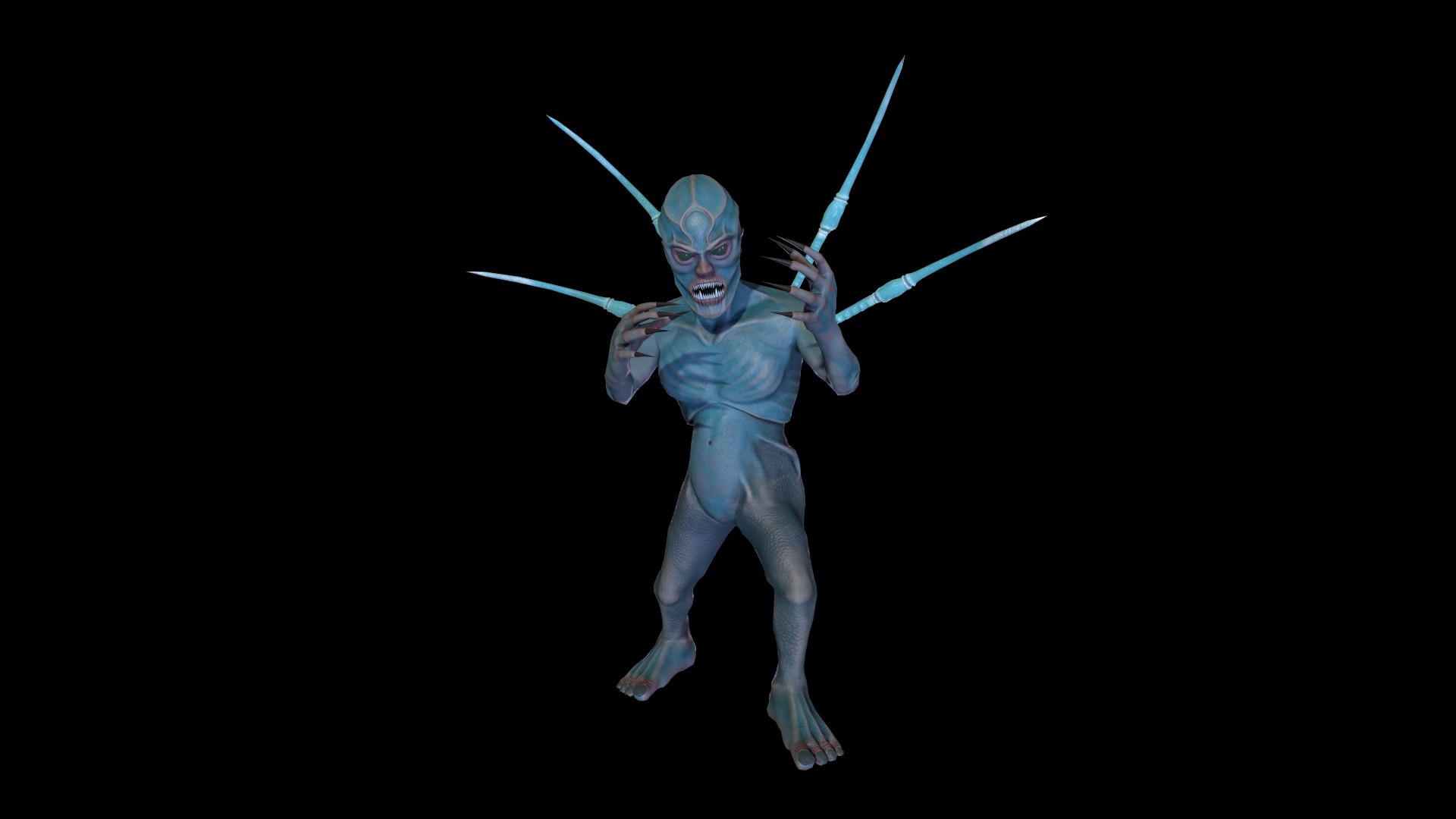 Alien Sorcerer 3D - TurboSquid 1753769