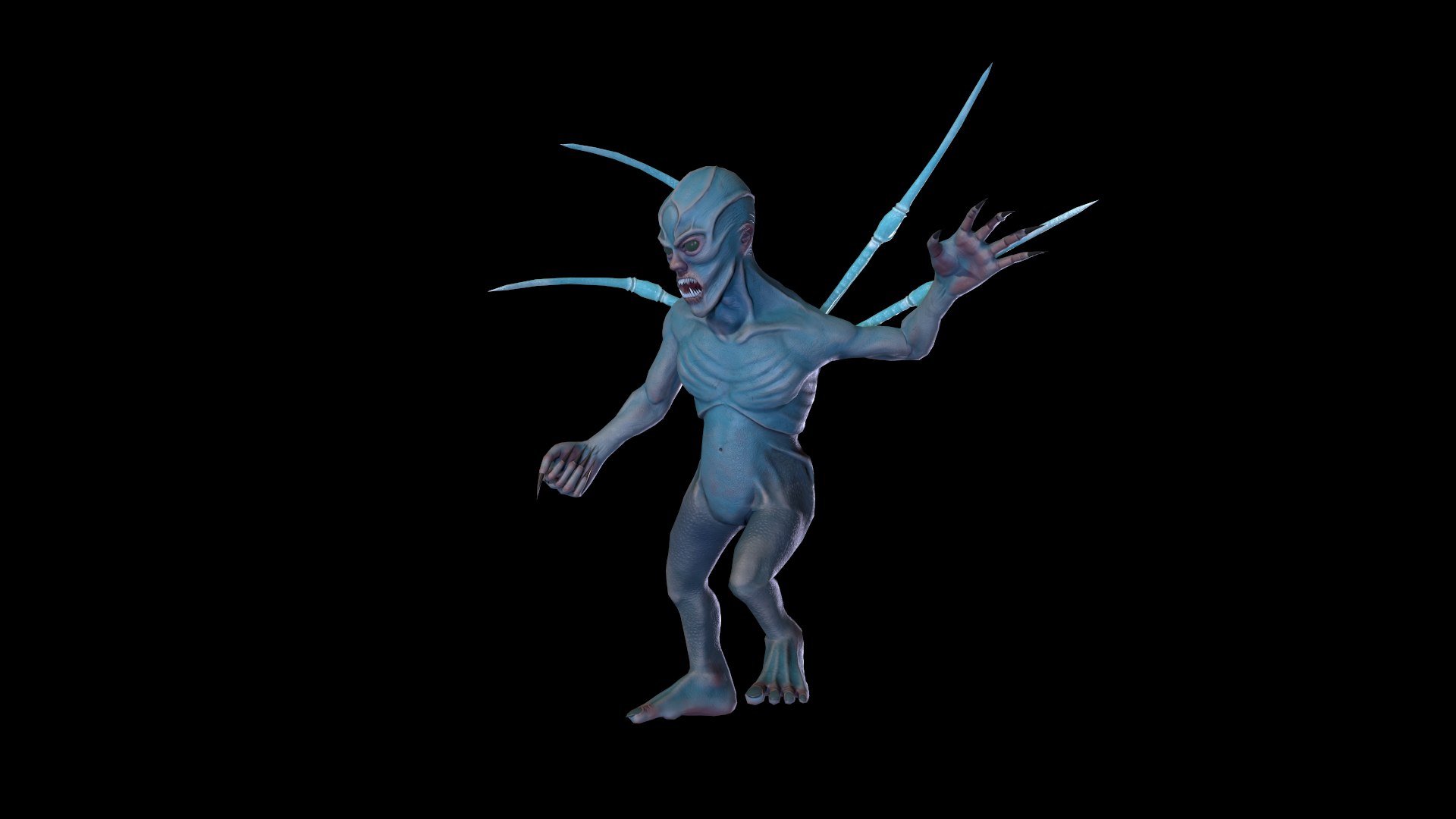 Alien Sorcerer 3D - TurboSquid 1753769