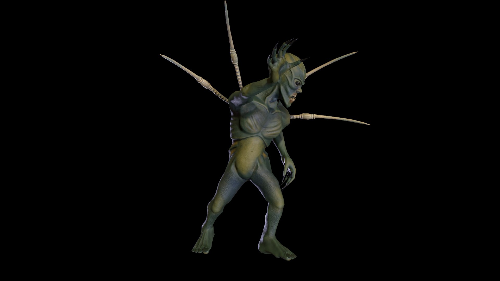 Alien Sorcerer 3D - TurboSquid 1753769