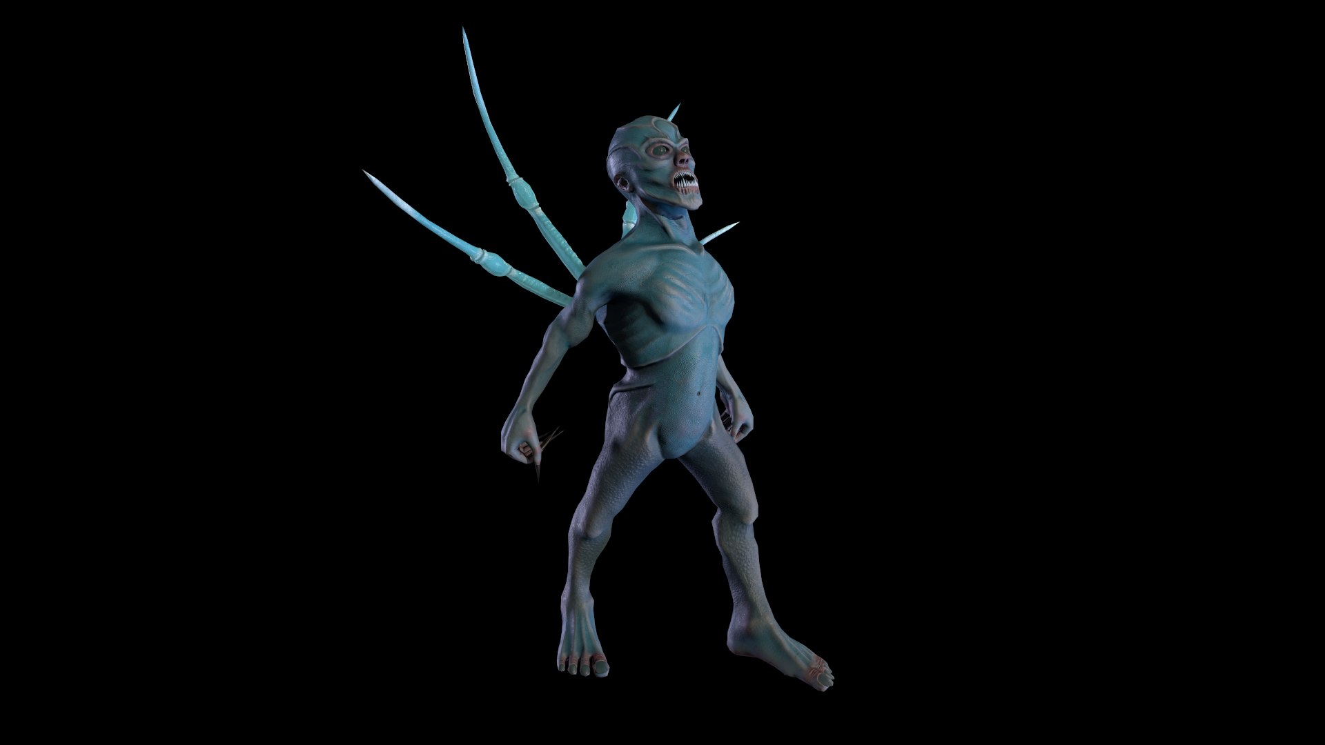 Alien Sorcerer 3D - TurboSquid 1753769