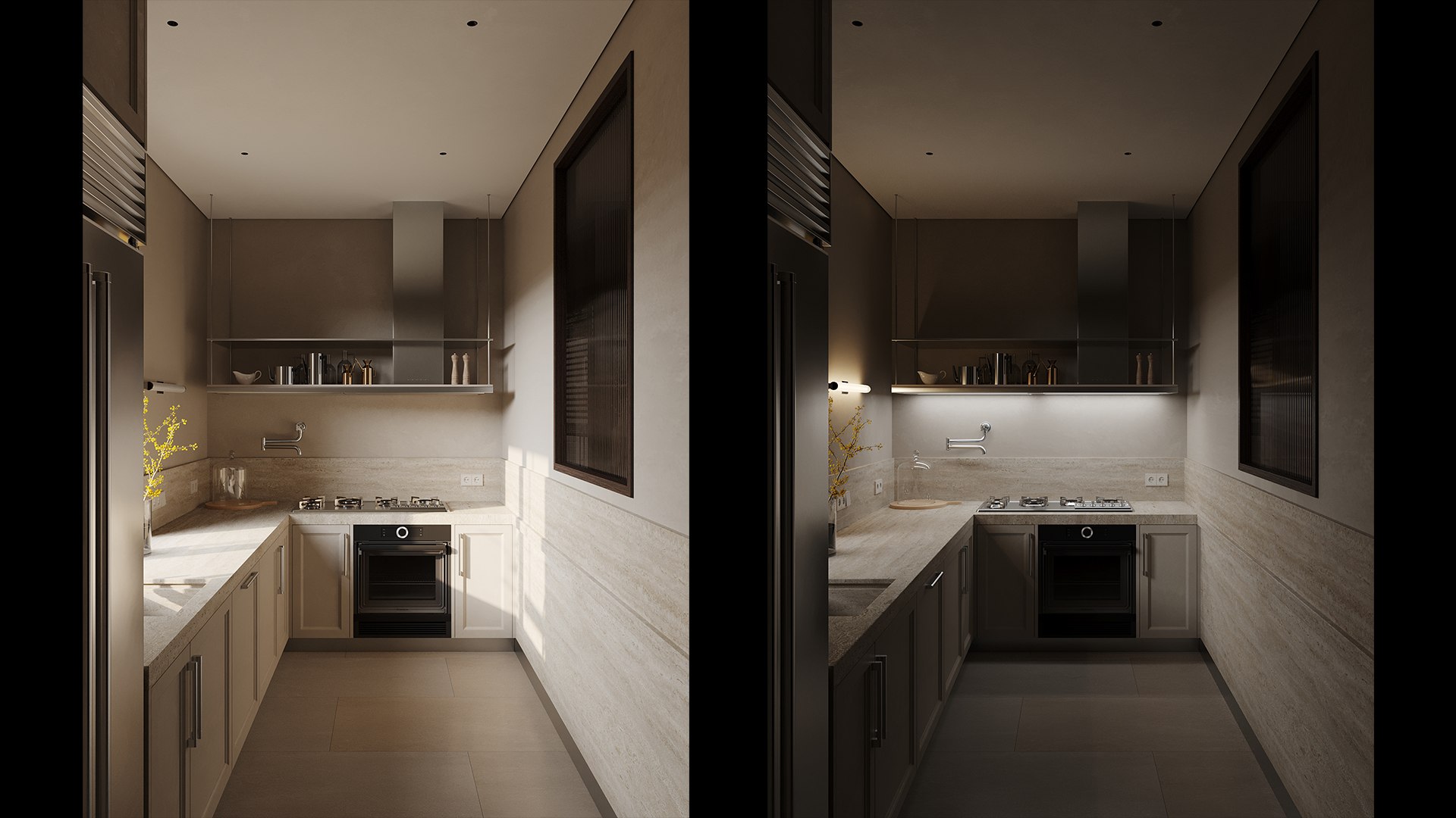 KITCHEN - WORKING Interior 3D Scene Model - TurboSquid 2415966