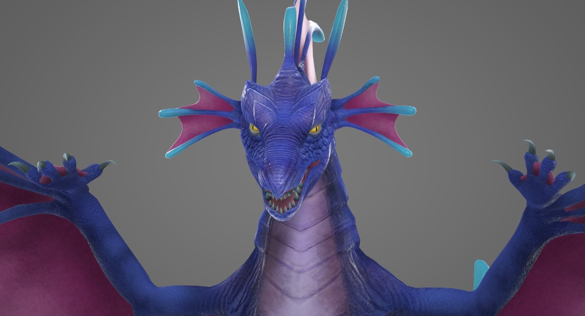Funny Dragon 3D model - TurboSquid 1987514