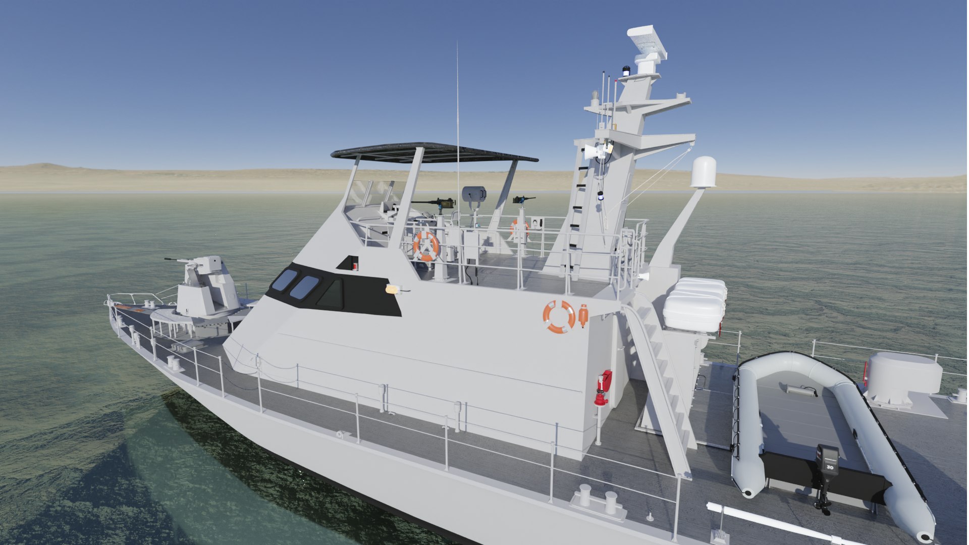 Shaldag Class MK II 3D Model - TurboSquid 1772419