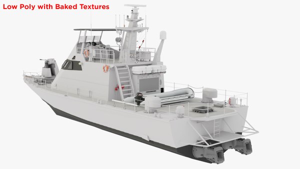 modelo 3d Clase Shaldag MK II - TurboSquid 1772419