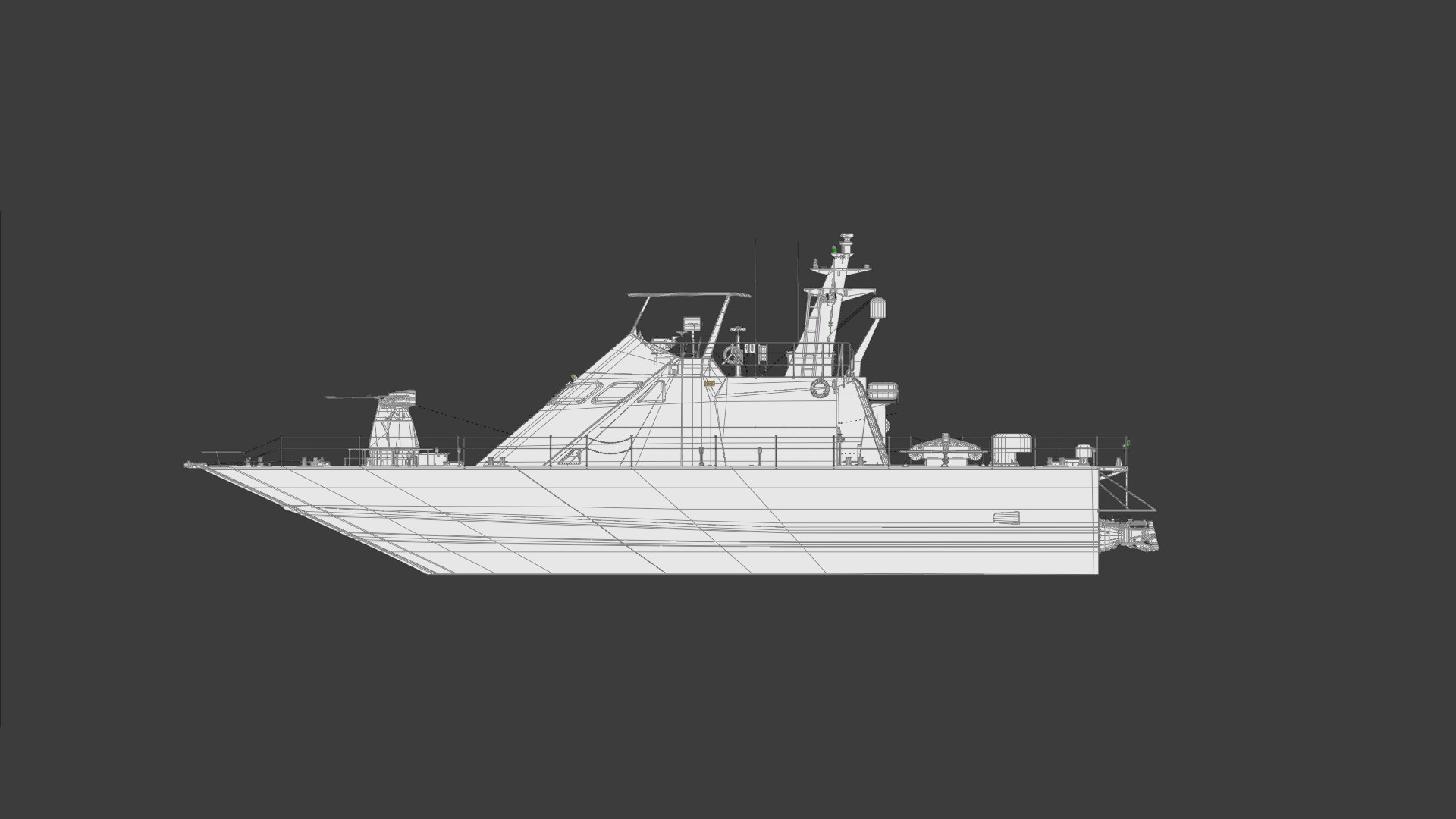 Shaldag Class MK II 3D model - TurboSquid 1772419