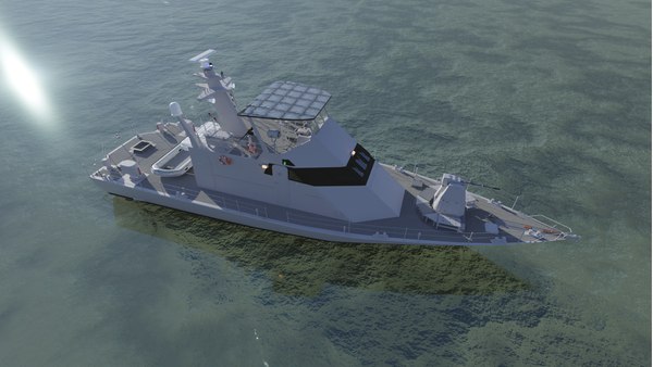 Shaldag Class MK II 3D model - TurboSquid 1772419