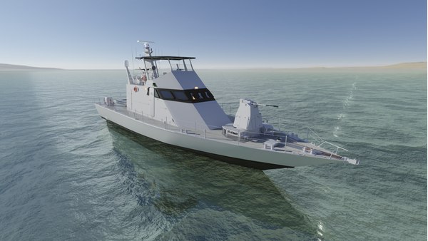 Shaldag Class MK II 3D model - TurboSquid 1772419