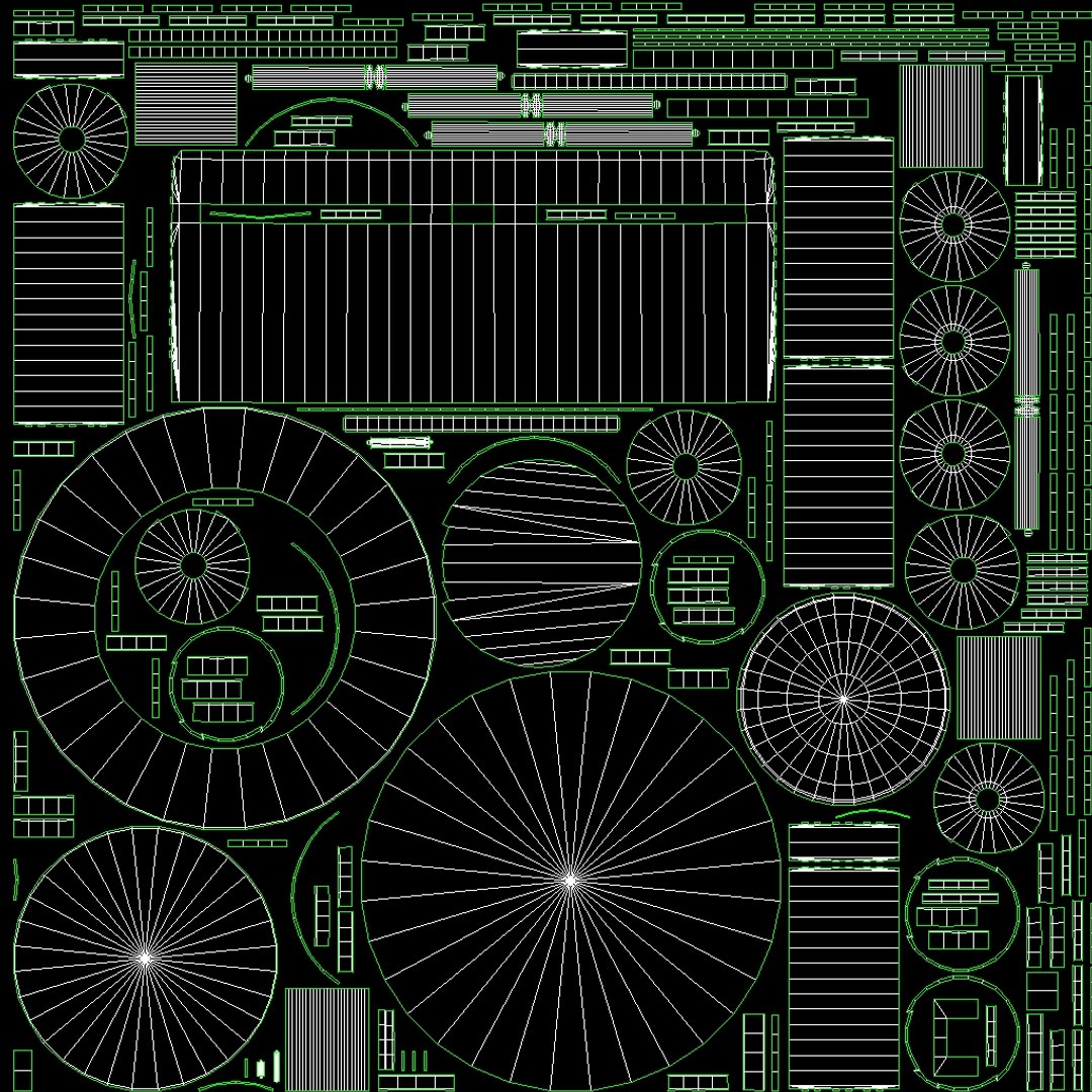 3D Industrial Building 04 - Low Poly - Chem Factory Model - TurboSquid ...