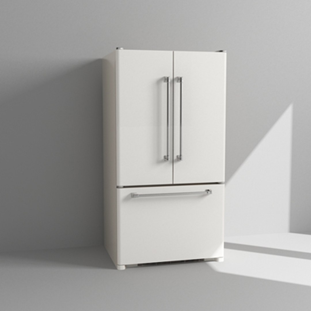 3d model refrigerator fridge