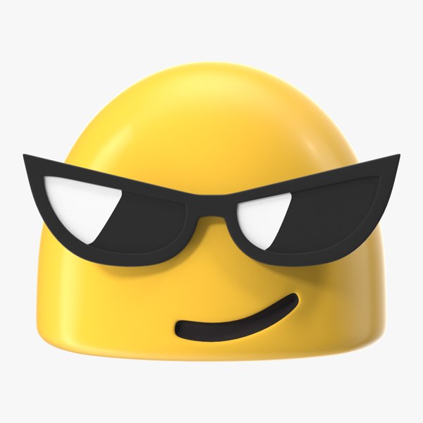 Cool Face Android Emoji 3D model - TurboSquid 1823721