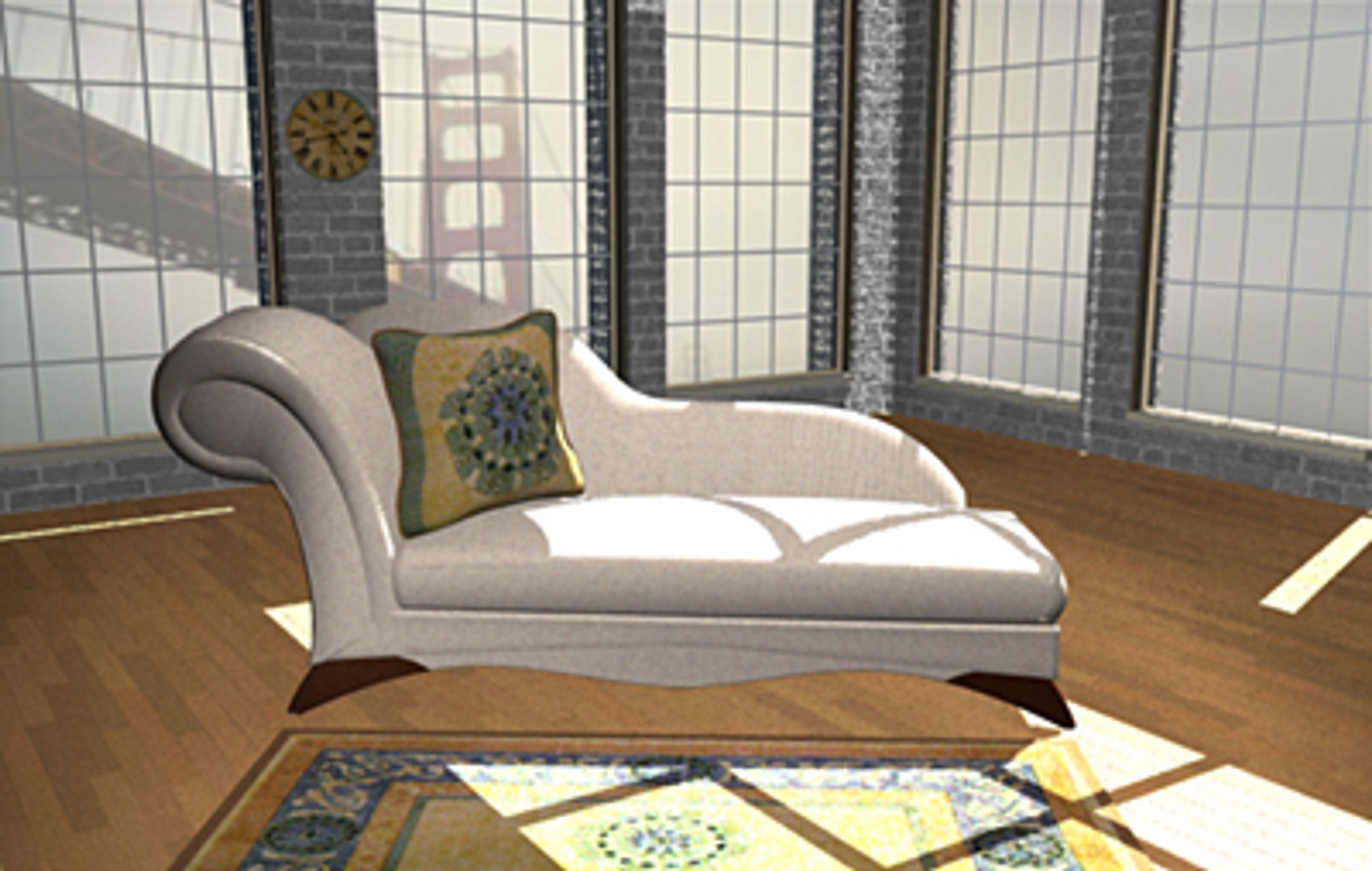 3d Studio Environment Model