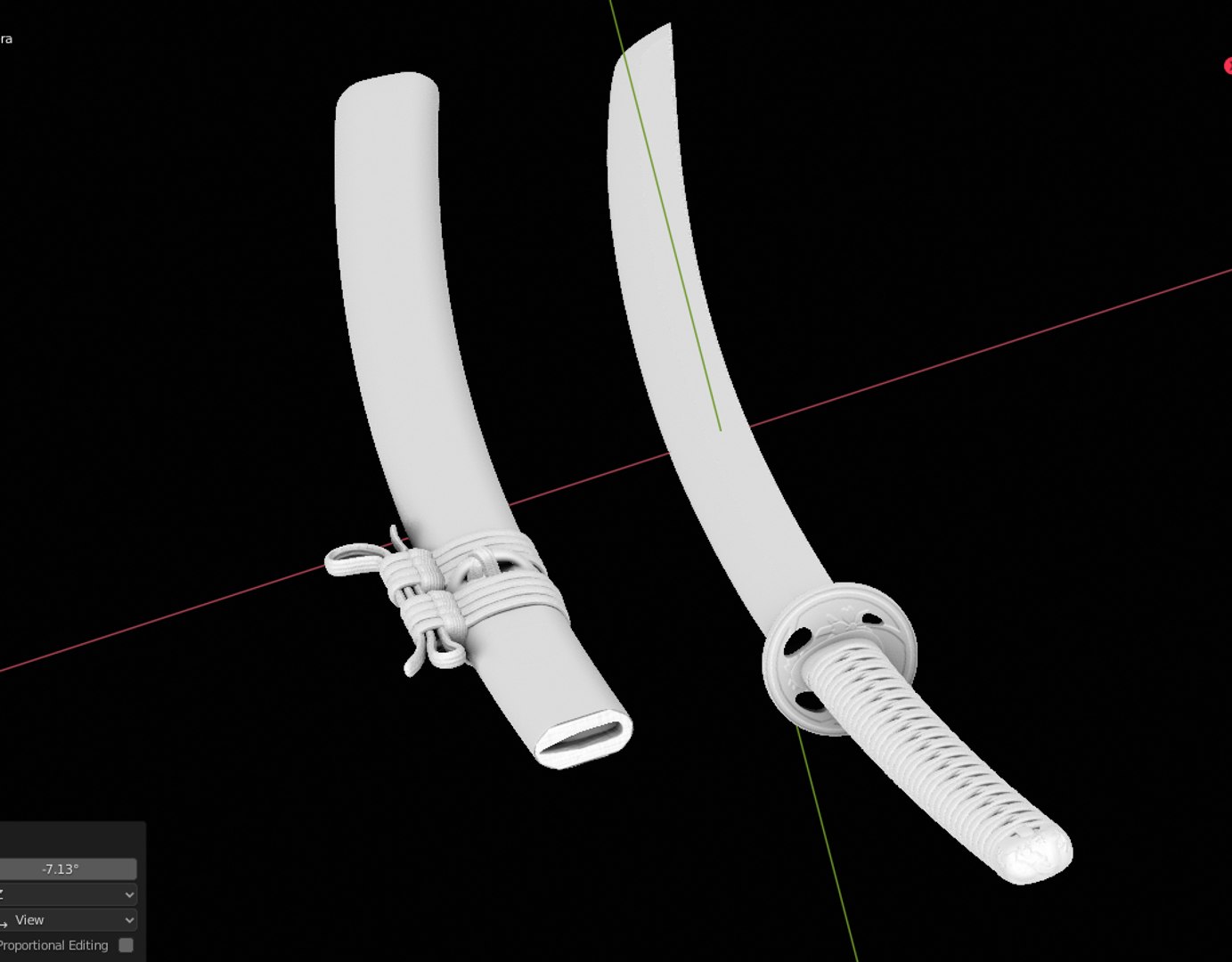 Japanese Swords 3D Model - TurboSquid 1541216