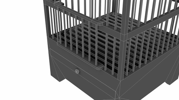 3D model bird-cage bird cage - TurboSquid 1680940