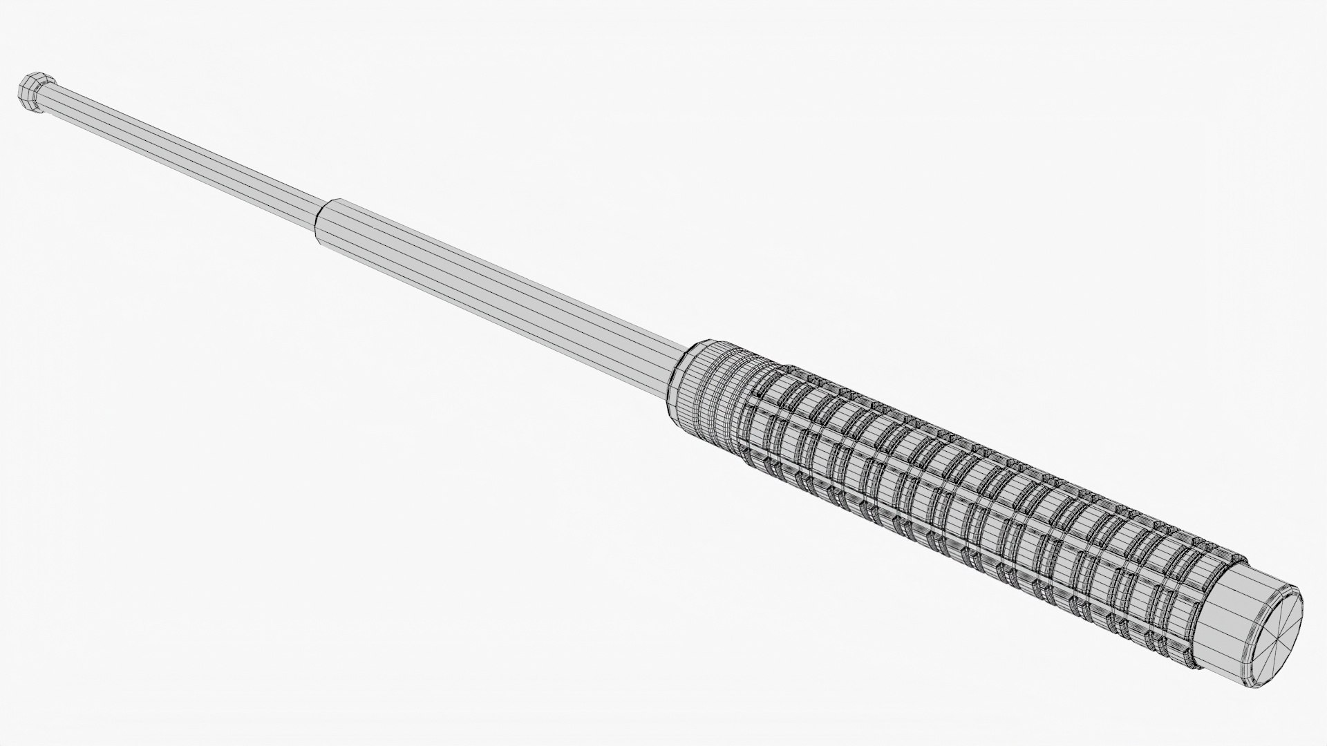 3D Baton 02 D Model - TurboSquid 2217465