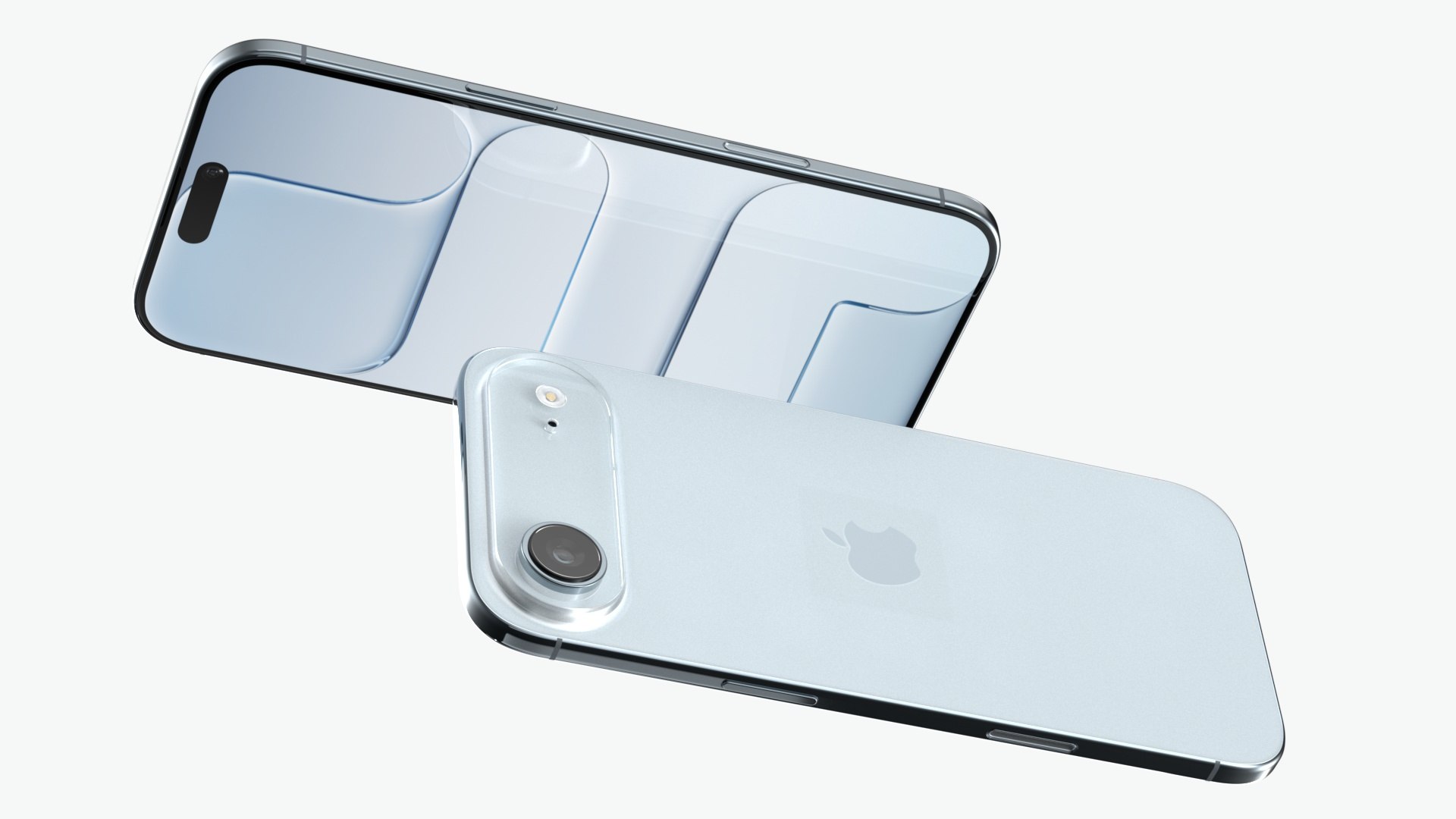 Apple IPhone 17 Air Sky Blue 3D Model - TurboSquid 2459631