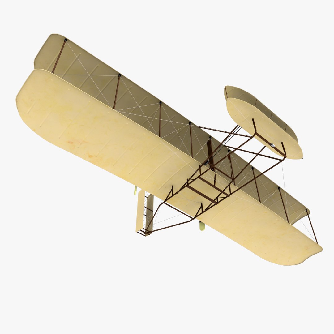 3d model wright flyer
